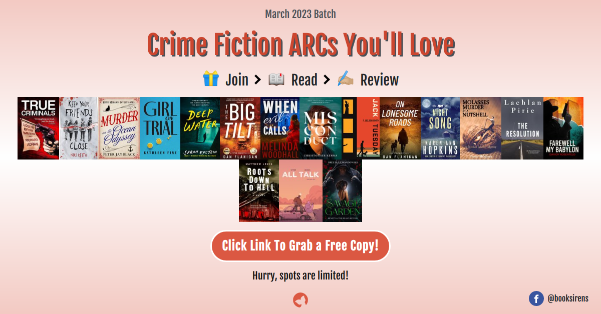 Crime Fiction ARCs You'll Love