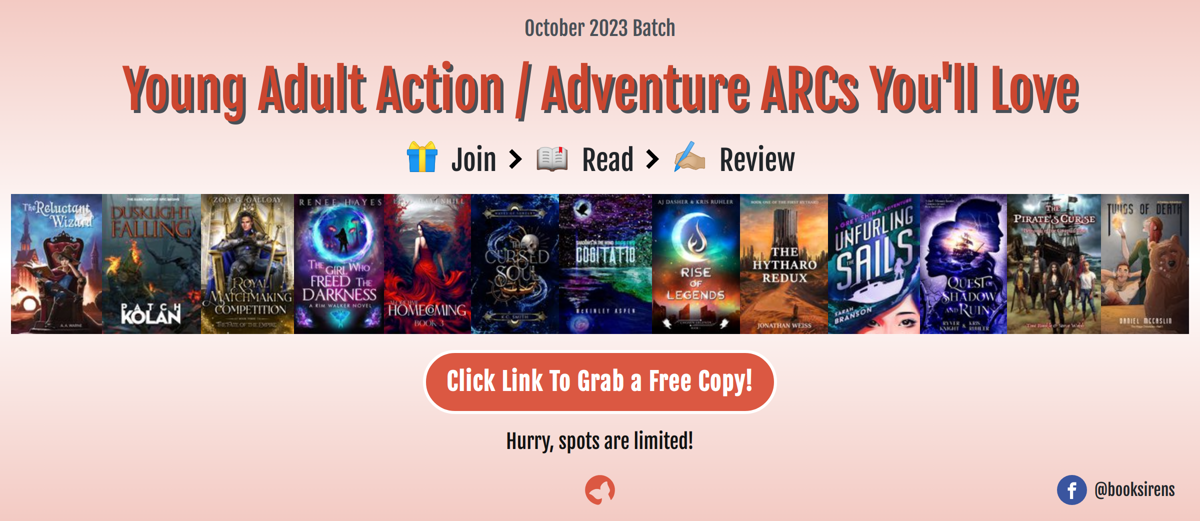 Young Adult Action / Adventure ARCs You'll Love