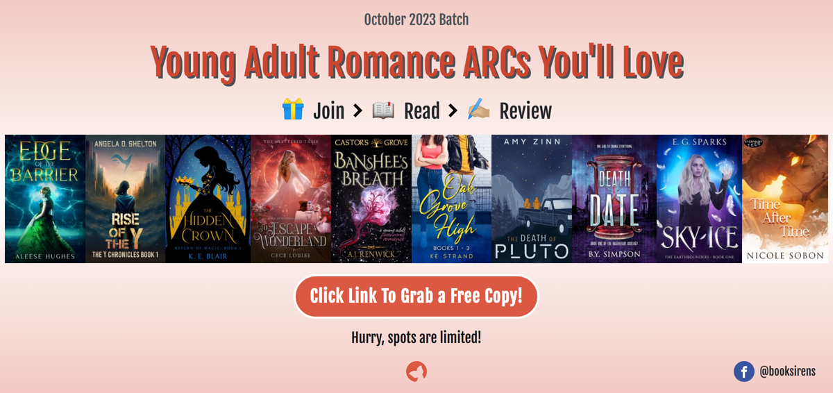 Young Adult Romance ARCs You'll Love