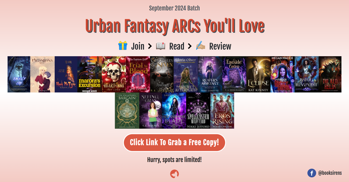 Urban Fantasy ARCs You'll Love