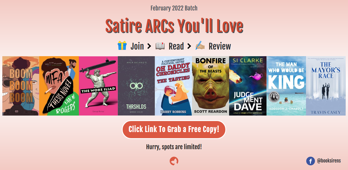 Satire ARCs You'll Love