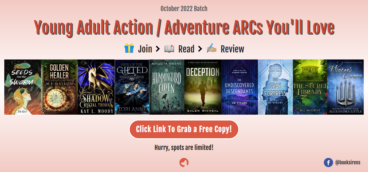 Young Adult Action / Adventure ARCs You'll Love